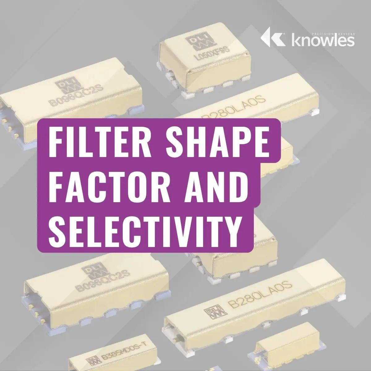 Filter Shape Factor and Selectivity